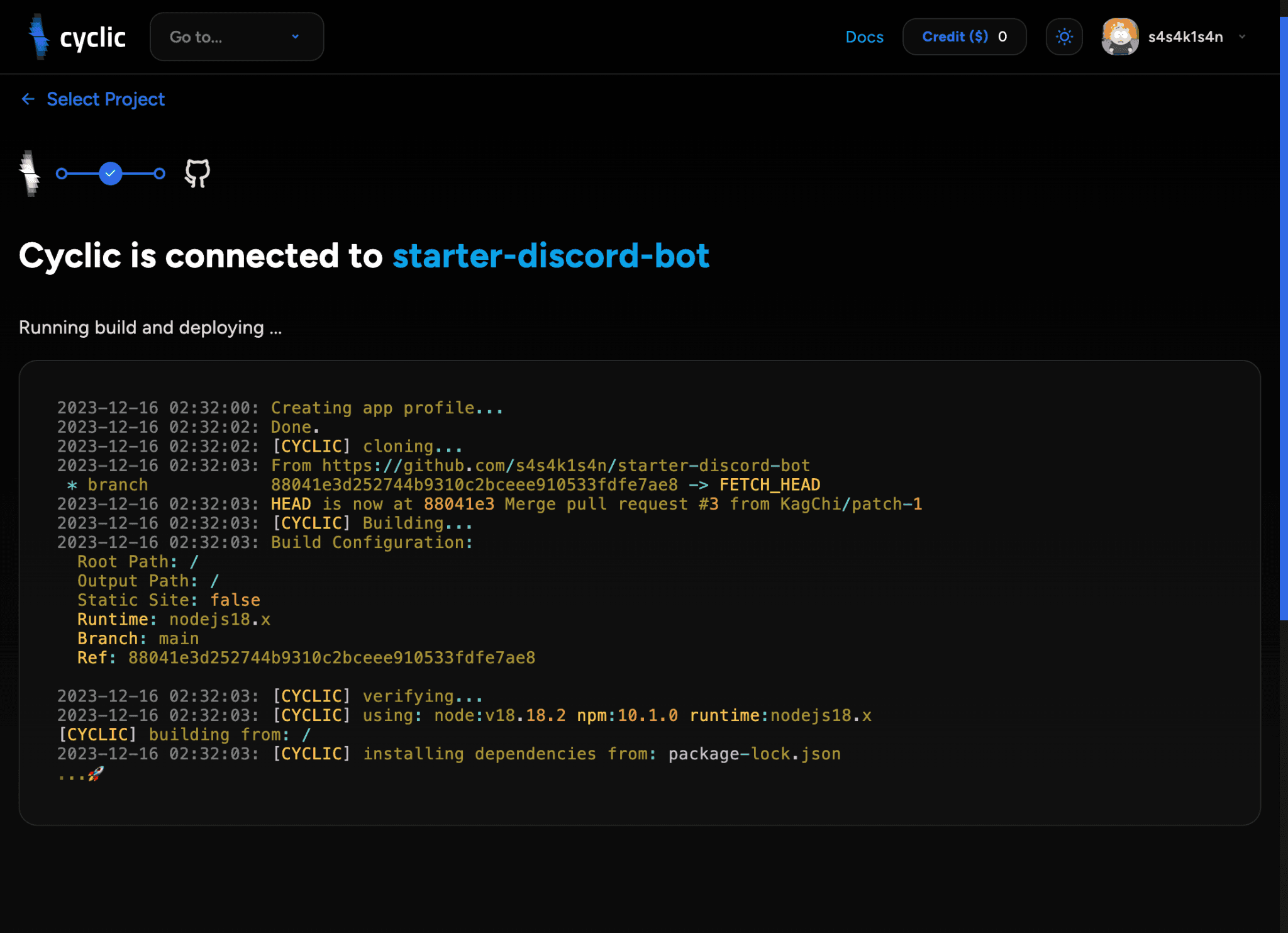 簡単に無料で作れる！常時オンラインのDiscord Botの作り方！ | ささラボ